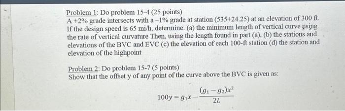 Solved Problem 1: Do problem 15-4 (25 points) A+2% grade | Chegg.com