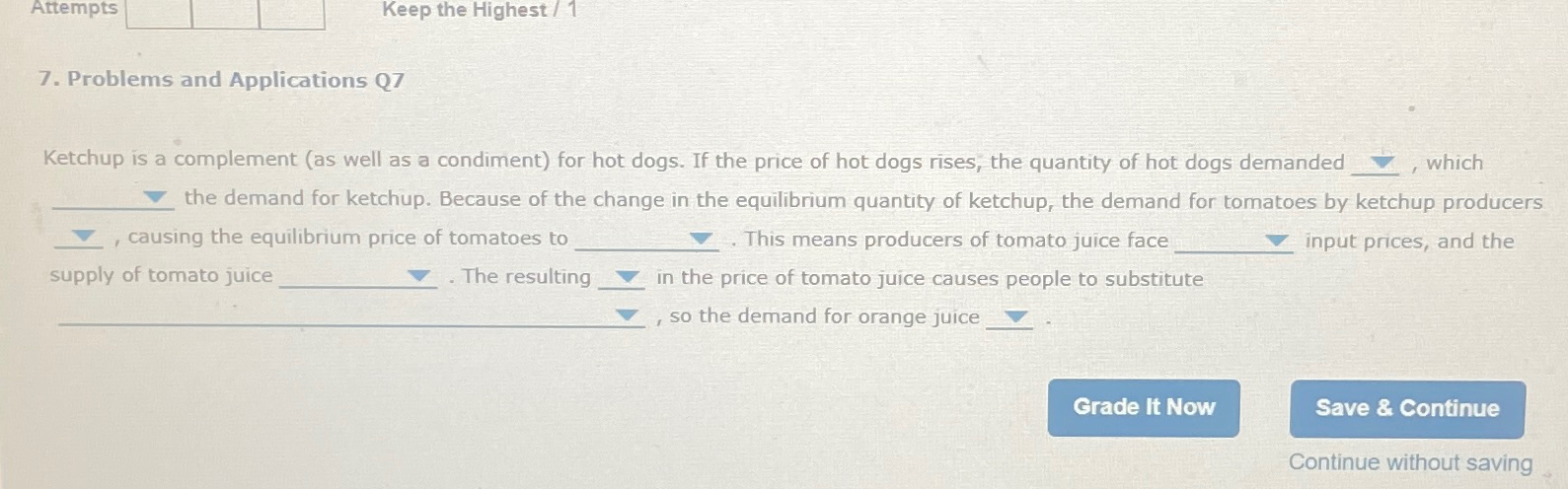Solved AttemptsKeep the Highest / 17. ﻿Problems and | Chegg.com