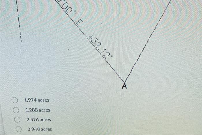 Solved Given the following diagram, the area of the triangle | Chegg.com