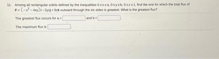Solved 1. Among all rectangular solids defined by the | Chegg.com