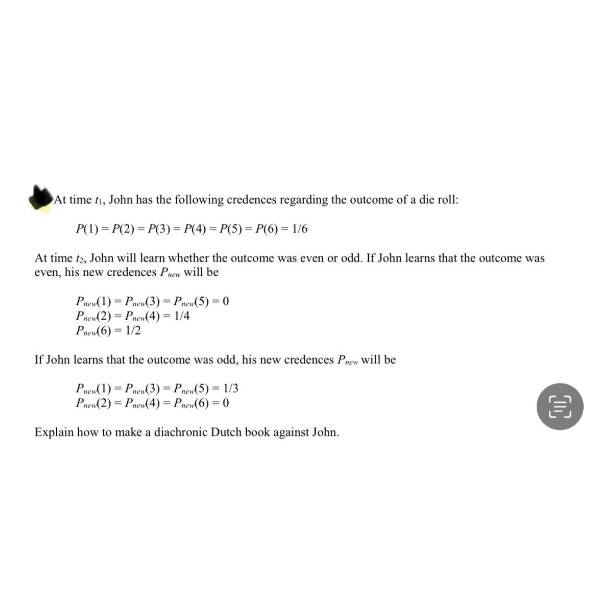 Solved Please explain step by step, and explain how John is | Chegg.com Solved Please explain step by step, and explain how John is | Chegg.com