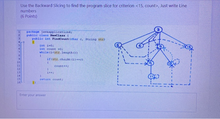 Solved Use the Backward Slicing to find the program slice | Chegg.com