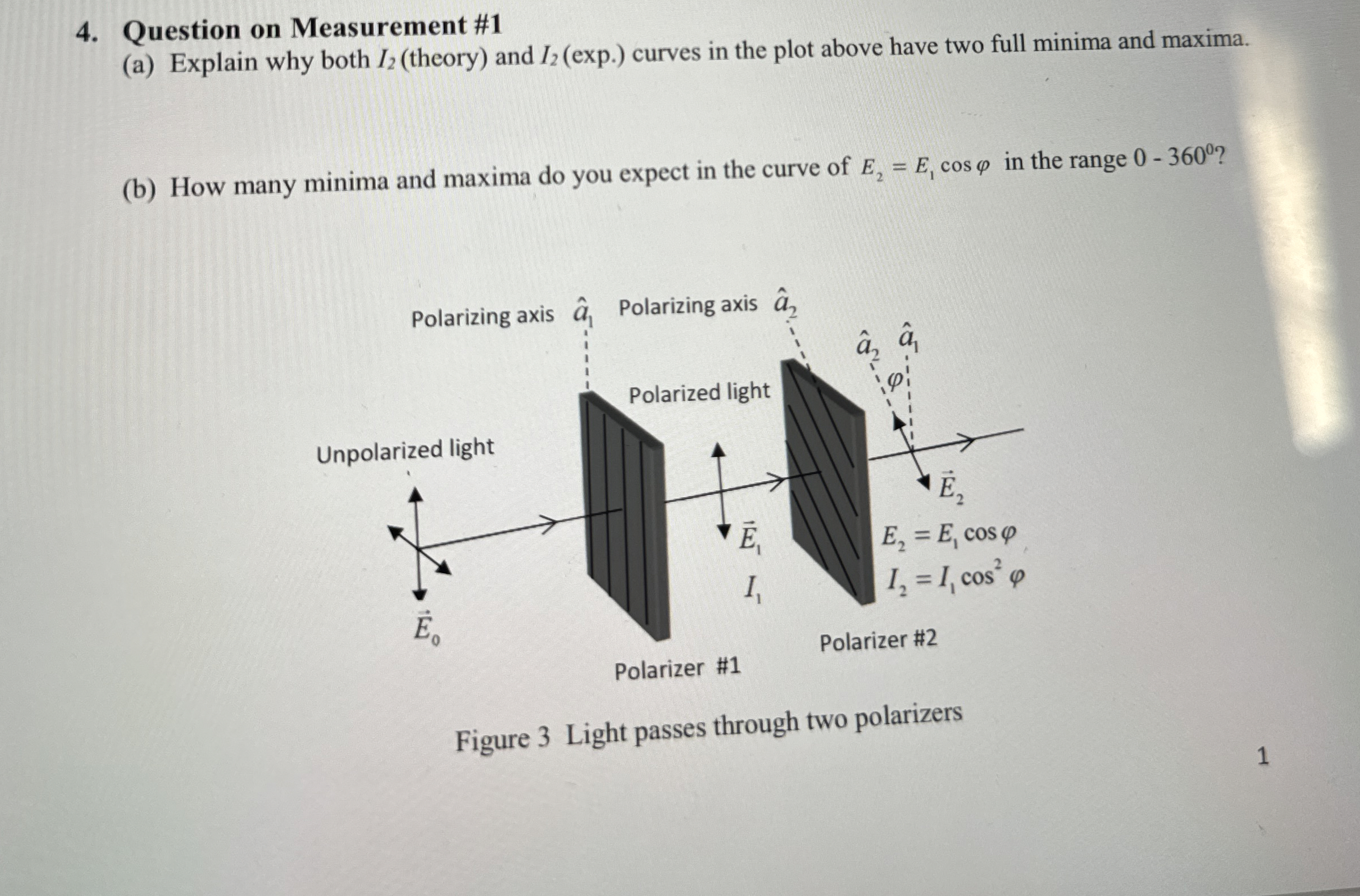 Solved Question on Measurement #1(a) ﻿Explain why both | Chegg.com