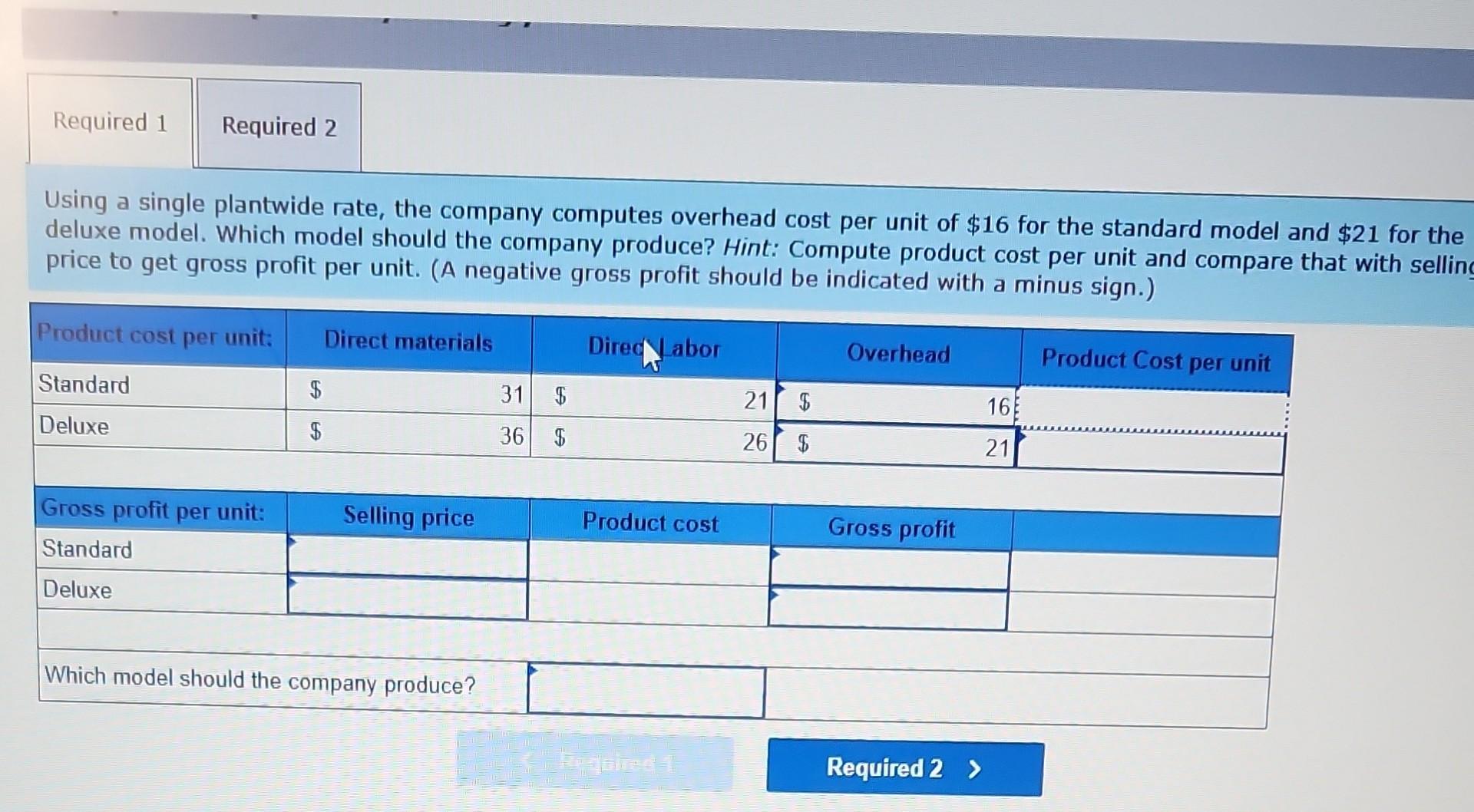 Solved Wess Company has limited capacity and can produce | Chegg.com