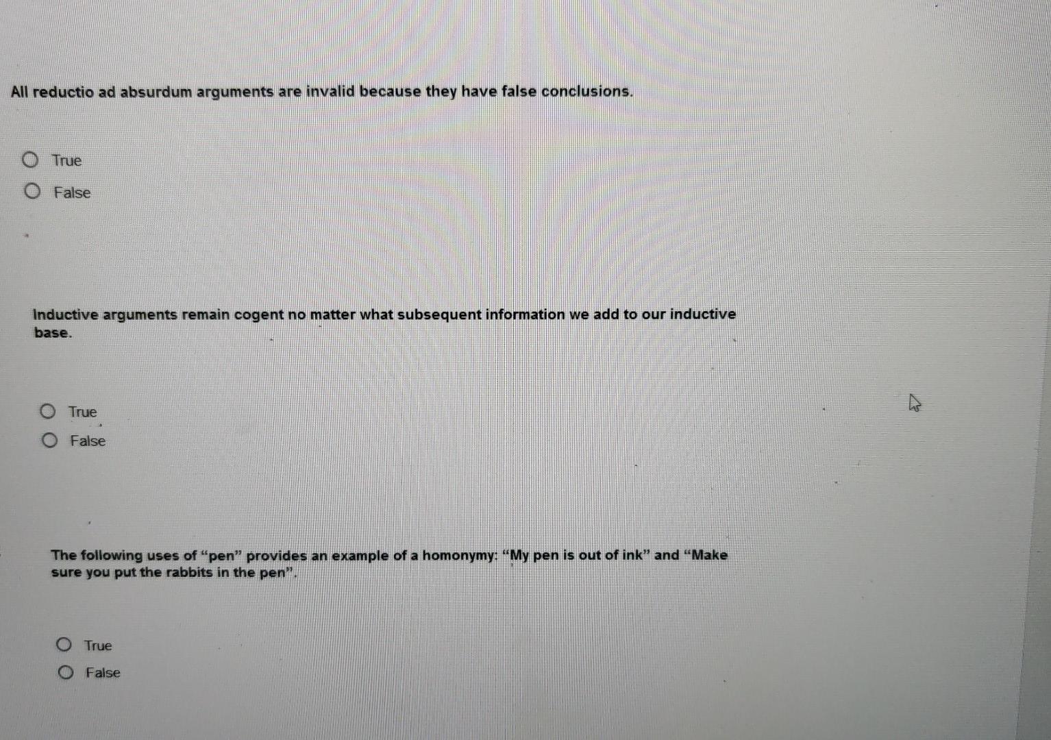 Solved All reductio ad absurdum arguments are invalid | Chegg.com