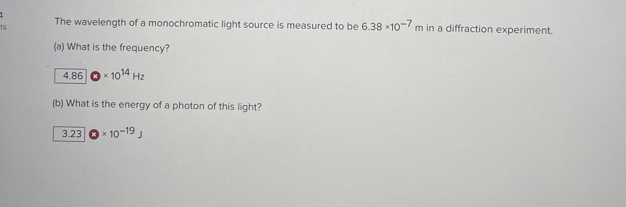 Solved The wavelength of a monochromatic light source is | Chegg.com