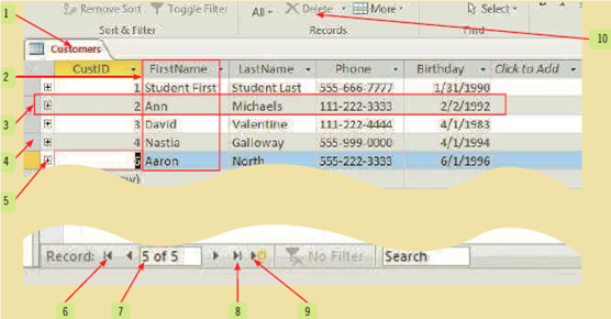 Solved: Label each element of the Access window shown in FIGURE 1 ... Solved: Label each element of the Access window shown in FIGURE 1 ...