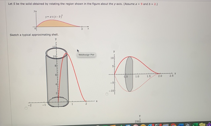 Solved Find circumference, height, and use shells to find | Chegg.com