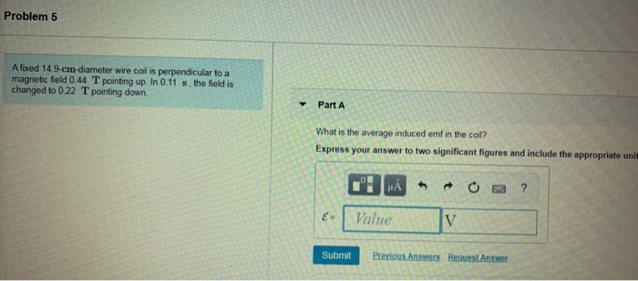 Solved Problem 4 A 16.5-cm-diameter loop of wire is | Chegg.com