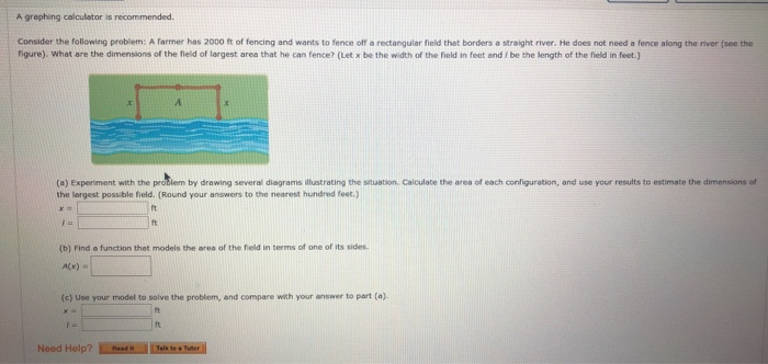 Solved A graphing calculator is recommended. Consider the | Chegg.com