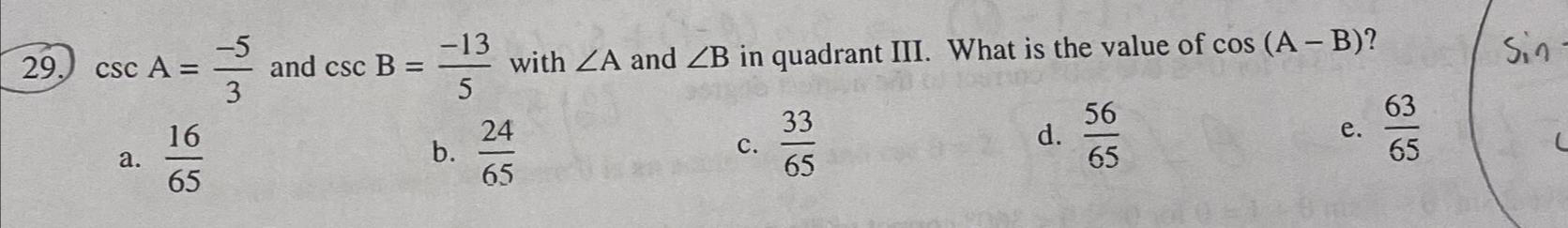Solved cscA=-53 ﻿and cscB=-135 ﻿with ??A ﻿and ??B ﻿in | Chegg.com