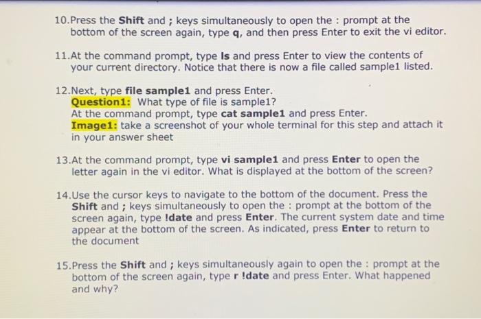 Solved Exploring Linux Filesystems Part b Create and Edit | Chegg.com