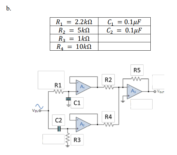 Solved Consider the circuits below and assume the op amps | Chegg.com