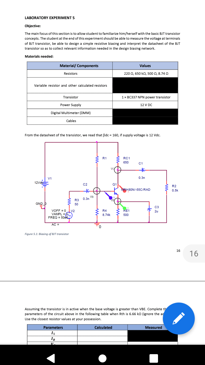 Solved LABORATORY EXPERIMENT 5 Objective: The main focus of | Chegg.com