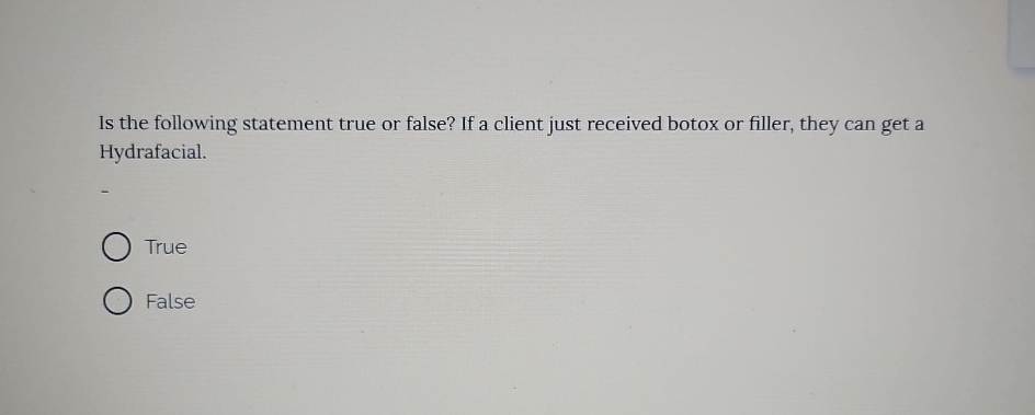 Solved Is the following statement true or false? If a client | Chegg.com