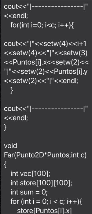 Solved Write the necessary code in C++ that does the | Chegg.com