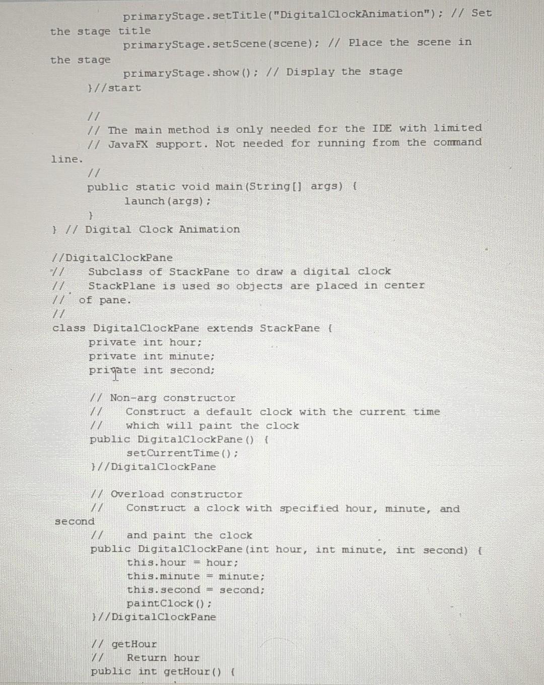 Solved import javafx. stage. Stage: import java.util. | Chegg.com