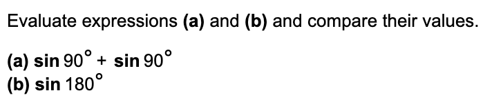Solved Evaluate expressions (a) ﻿and (b) ﻿and compare their | Chegg.com
