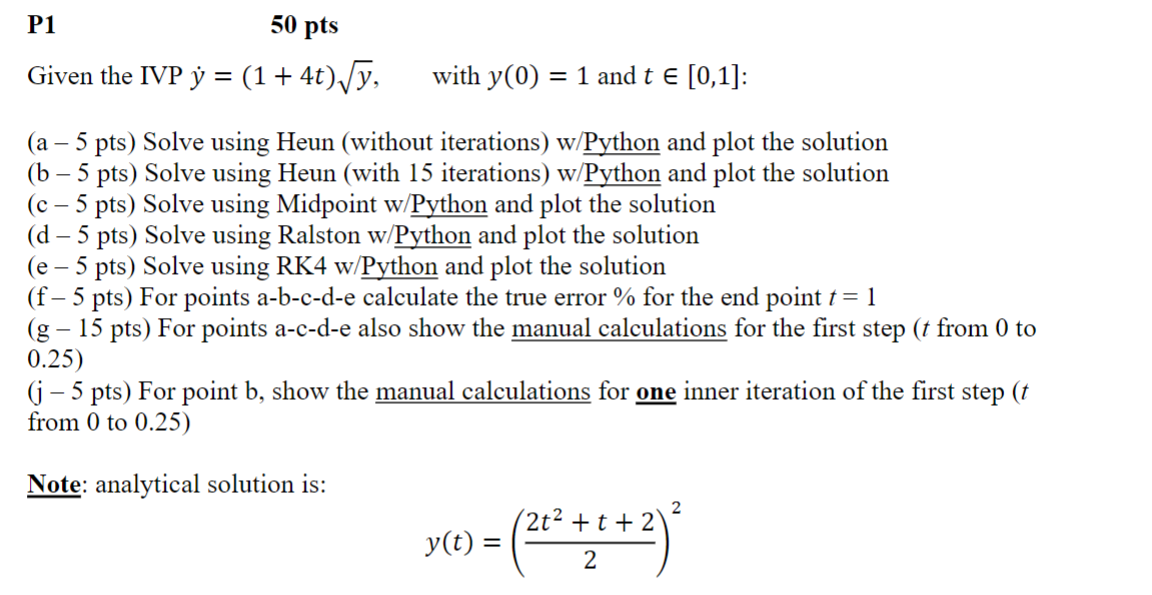 Solved ( g-15pts ) ﻿For points a-c-d-e also show the manual | Chegg.com