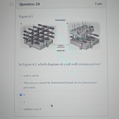 Solved Question 241 ﻿ptsIn Figure 4.3, ﻿which diagram of a | Chegg.com