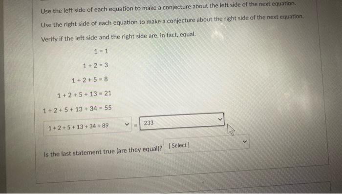 Solved Answer All In Boxes Use The Left Side Of Each Equa 