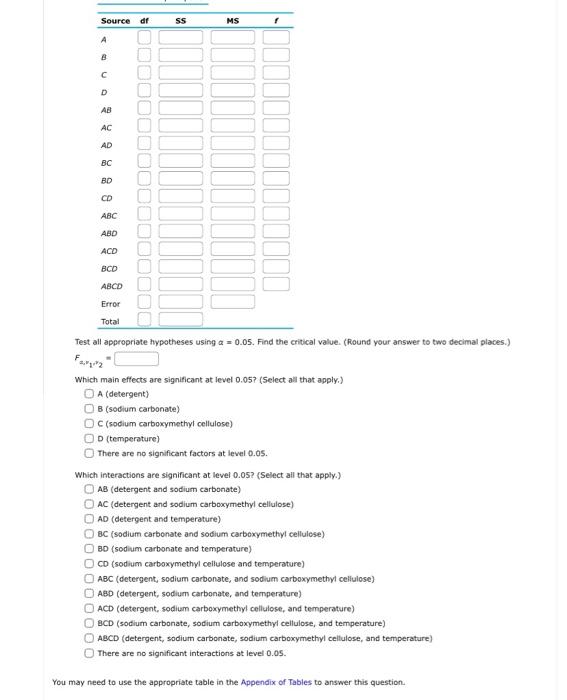 Solved In an experiment to tissess the eflects of curing | Chegg.com