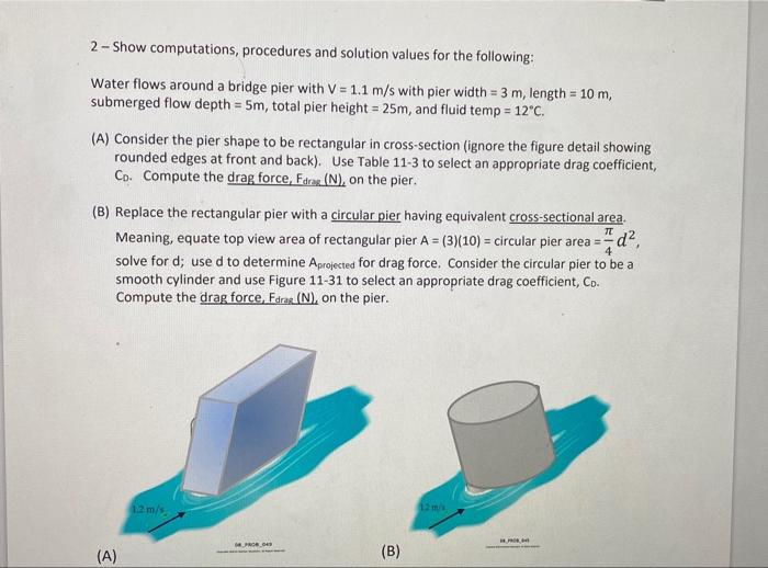 Solved 2- Show computations, procedures and solution values | Chegg.com