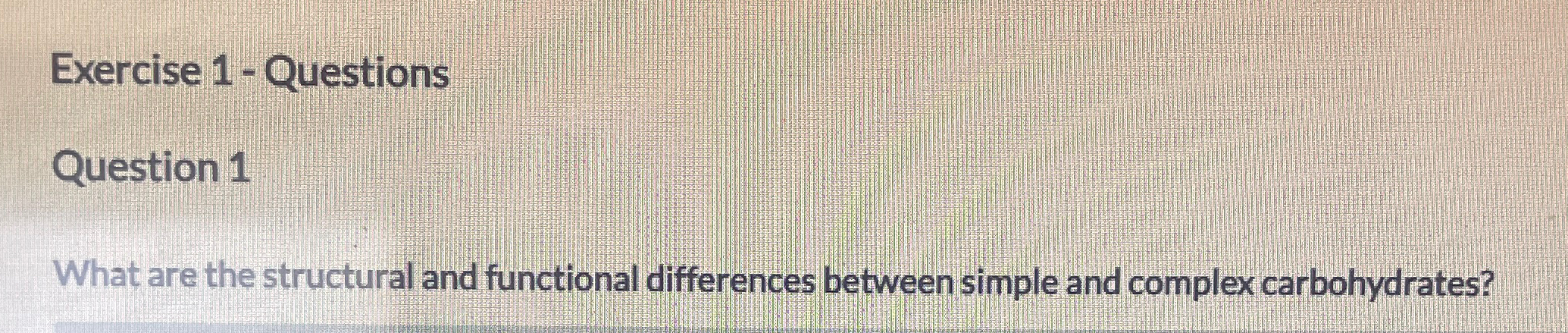 Solved Exercise 1 - ﻿QuestionsQuestion 1What are the | Chegg.com