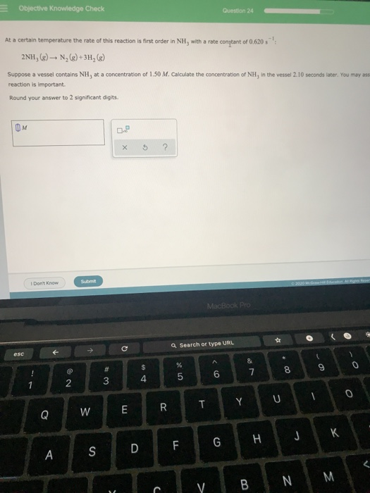 Solved Objective knowledge Check Question 24 At a certain | Chegg.com