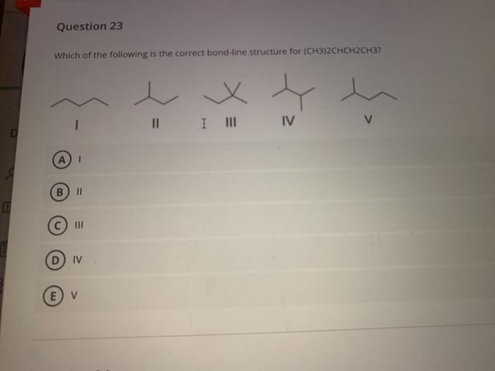 Solved Question 23 Which of the following is the correct | Chegg.com