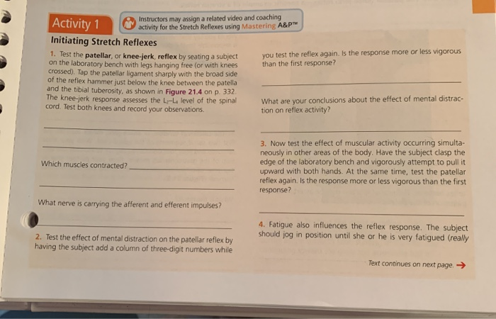 Solved Activity 1 Instructors may assign a related video and | Chegg.com