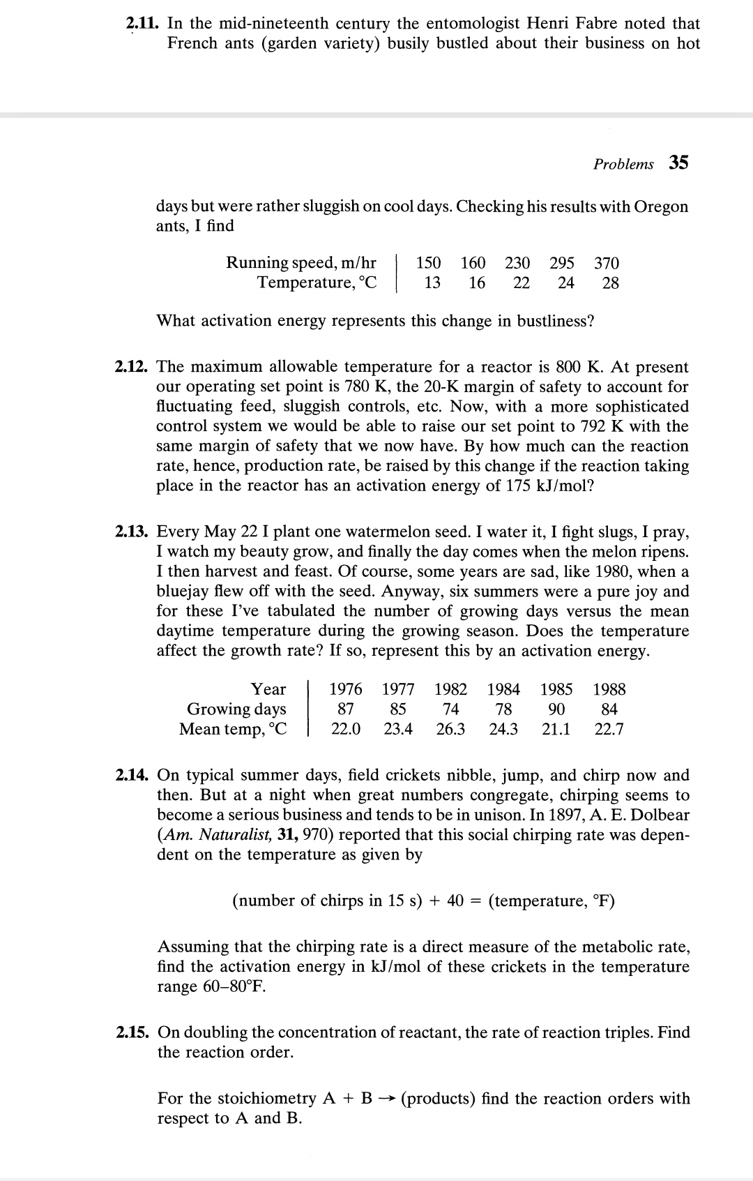 Solved 2.11. ﻿In the mid-nineteenth century the entomologist | Chegg.com