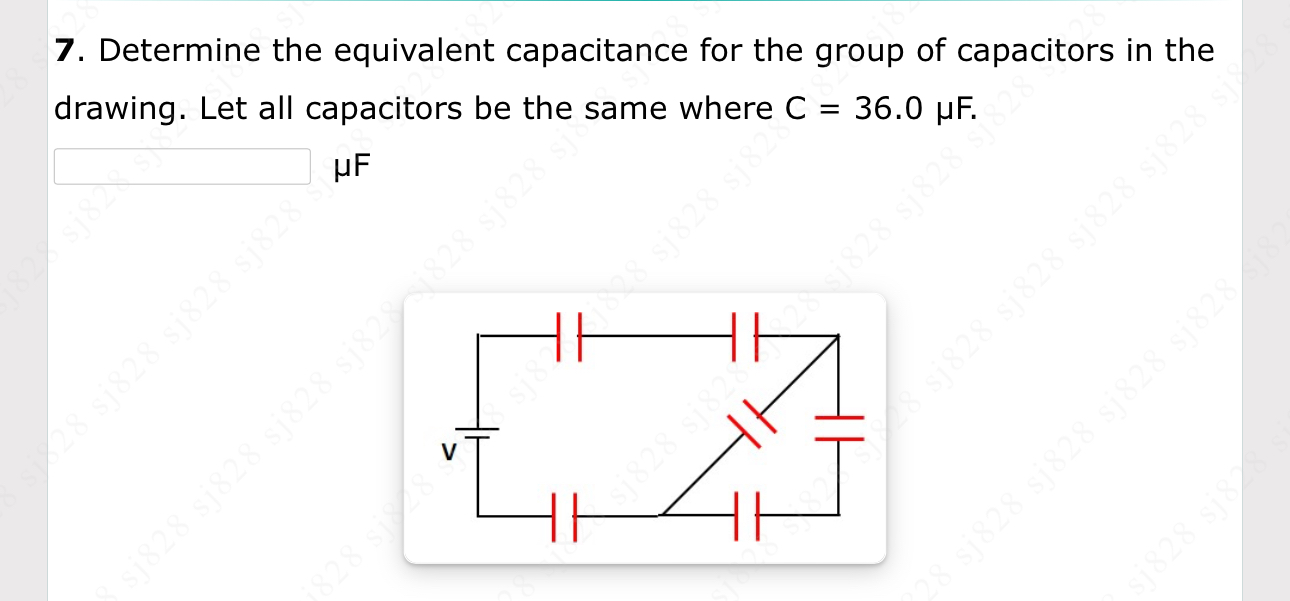 Solved Determine the equivalent capacitance for the group of | Chegg.com