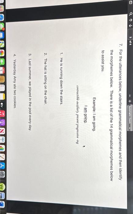 Solved 1. Define obligatory context. 2. Write a sentence | Chegg.com