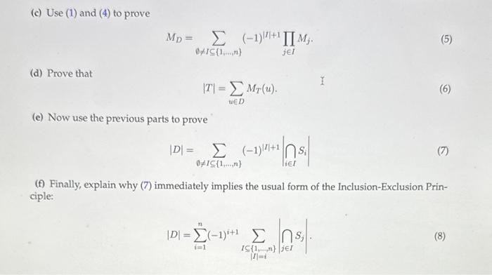Solved Problem 1. Let's develop a proof of the | Chegg.com