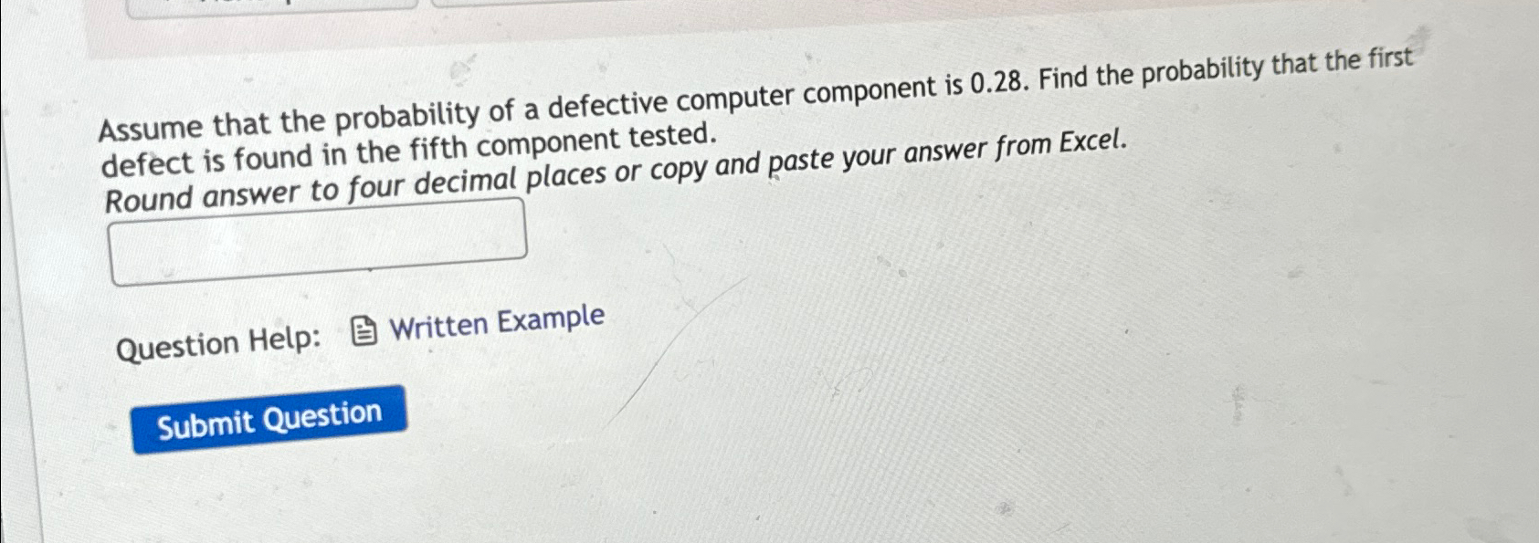 Solved Assume that the probability of a defective computer | Chegg.com