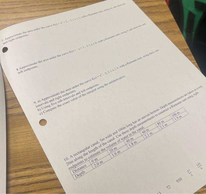 Solved please do 7,8,9 | Chegg.com