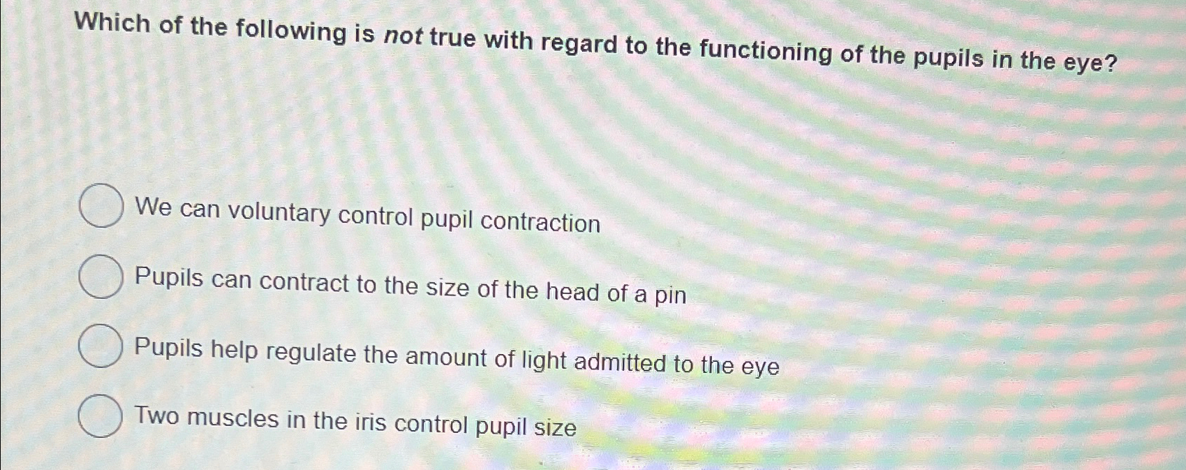 Solved Which of the following is not true with regard to the | Chegg.com