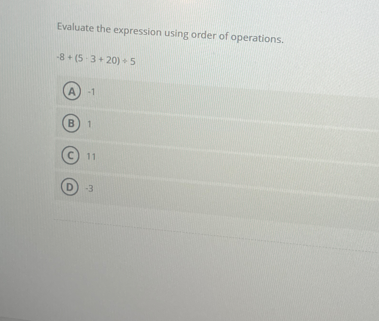 Solved Evaluate the expression using order of | Chegg.com