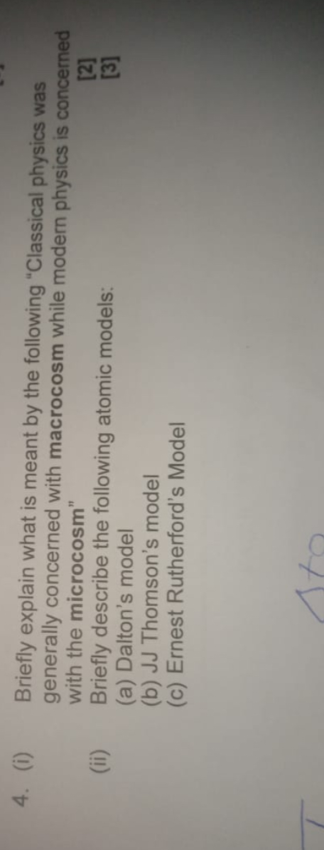 Solved (i) ﻿Briefly explain what is meant by the following | Chegg.com