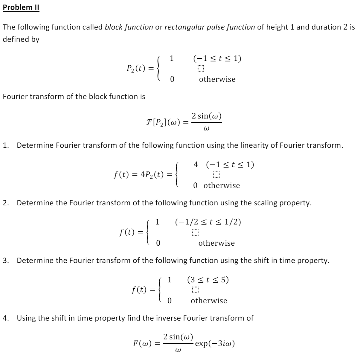 Solved Problem Iithe Following Function Called Block