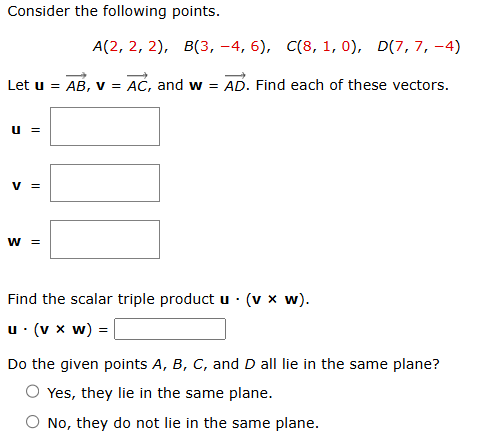 Solved Consider the following | Chegg.com