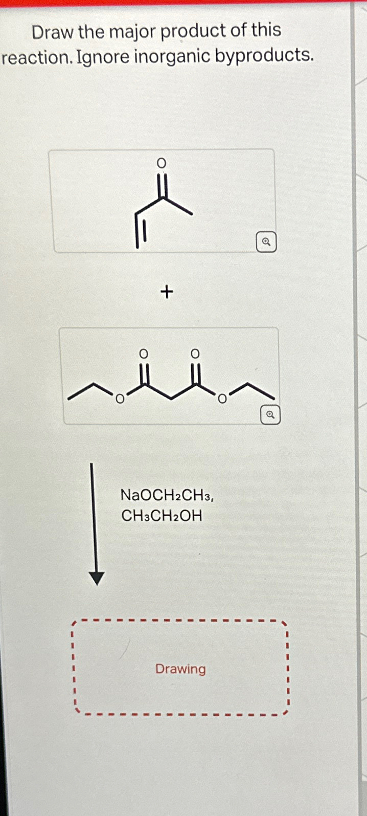 Solved Draw the major product of this reaction. Ignore | Chegg.com