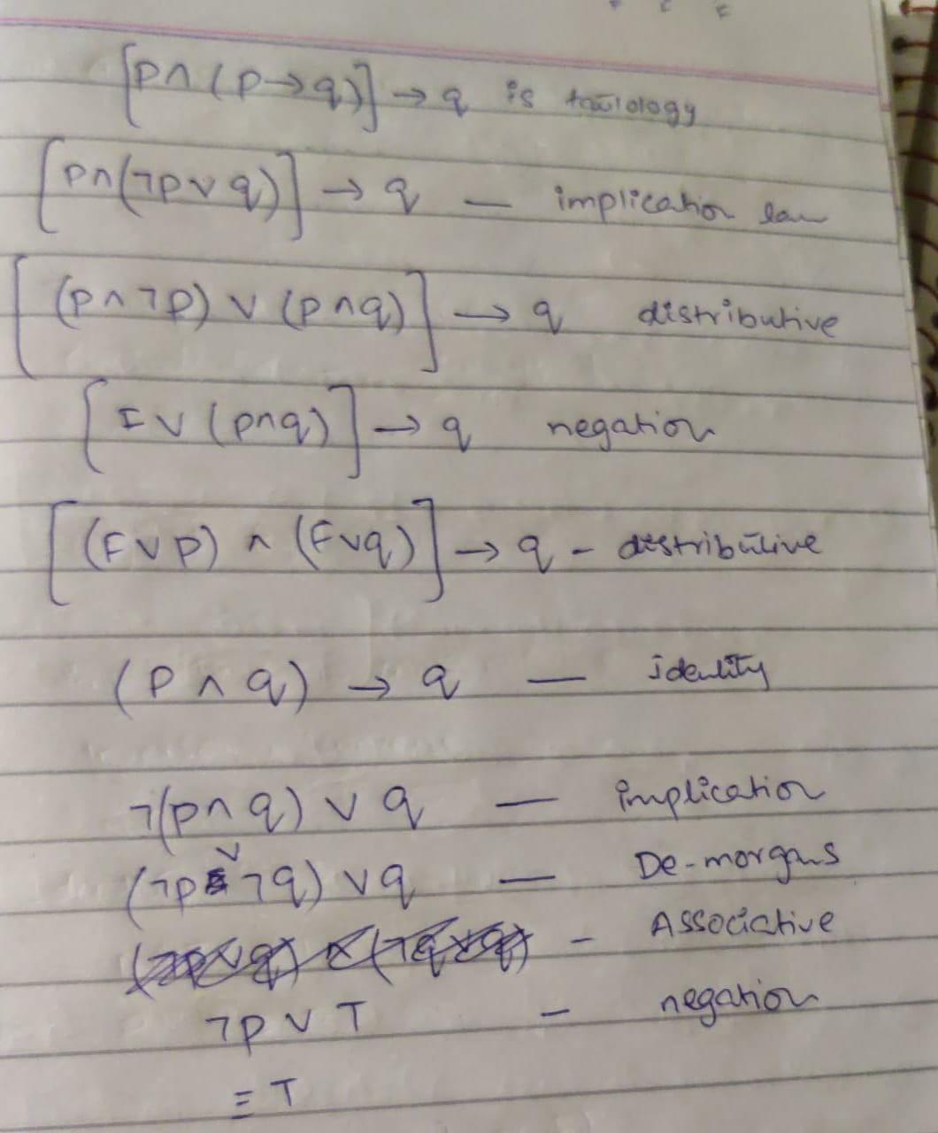 Solved Question # 01: Identify that either the following | Chegg.com
