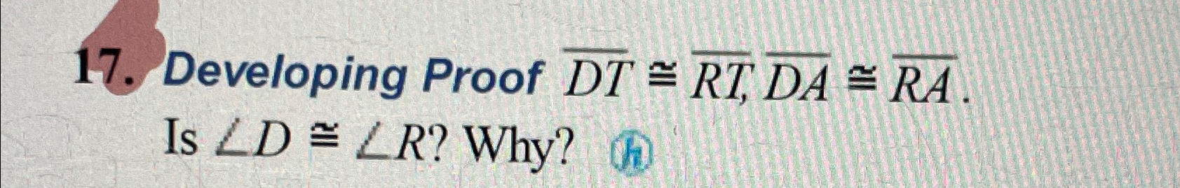 Solved Developing Proof | Chegg.com