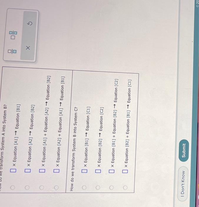 Solved Consider the following three systems of linear | Chegg.com