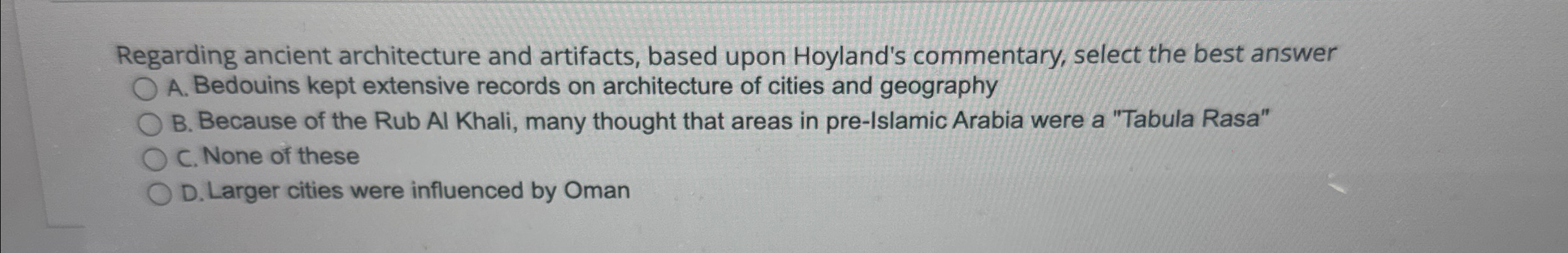 Solved Regarding ancient architecture and artifacts, based | Chegg.com