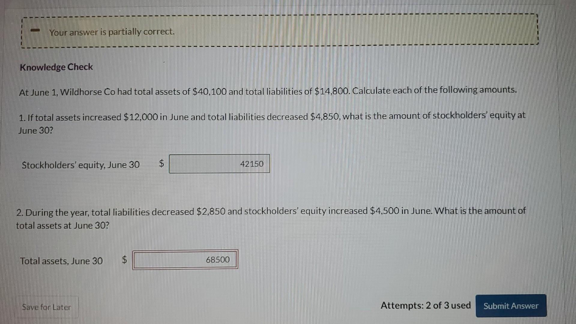 Solved At June 1, Wildhorse Co had total assets of $40,100 | Chegg.com