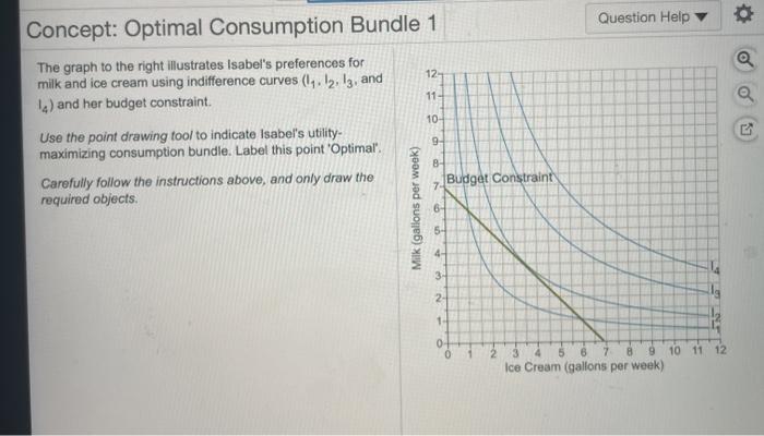 Solved Question Help o a 12 11- Concept: Optimal Consumption | Chegg.com Solved Question Help o a 12 11- Concept: Optimal Consumption | Chegg.com