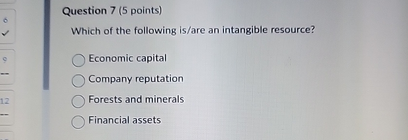 Solved Question 7 (5 ﻿points)Which of the following is/are | Chegg.com